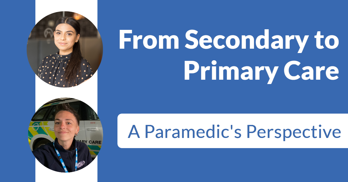 PODCAST: From the Ambulance Service to Primary Care